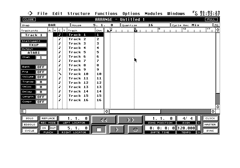 Cubase - Desktop Midi Recording System v3.01 (19xx)(Steinberg)(Disk 2 ...